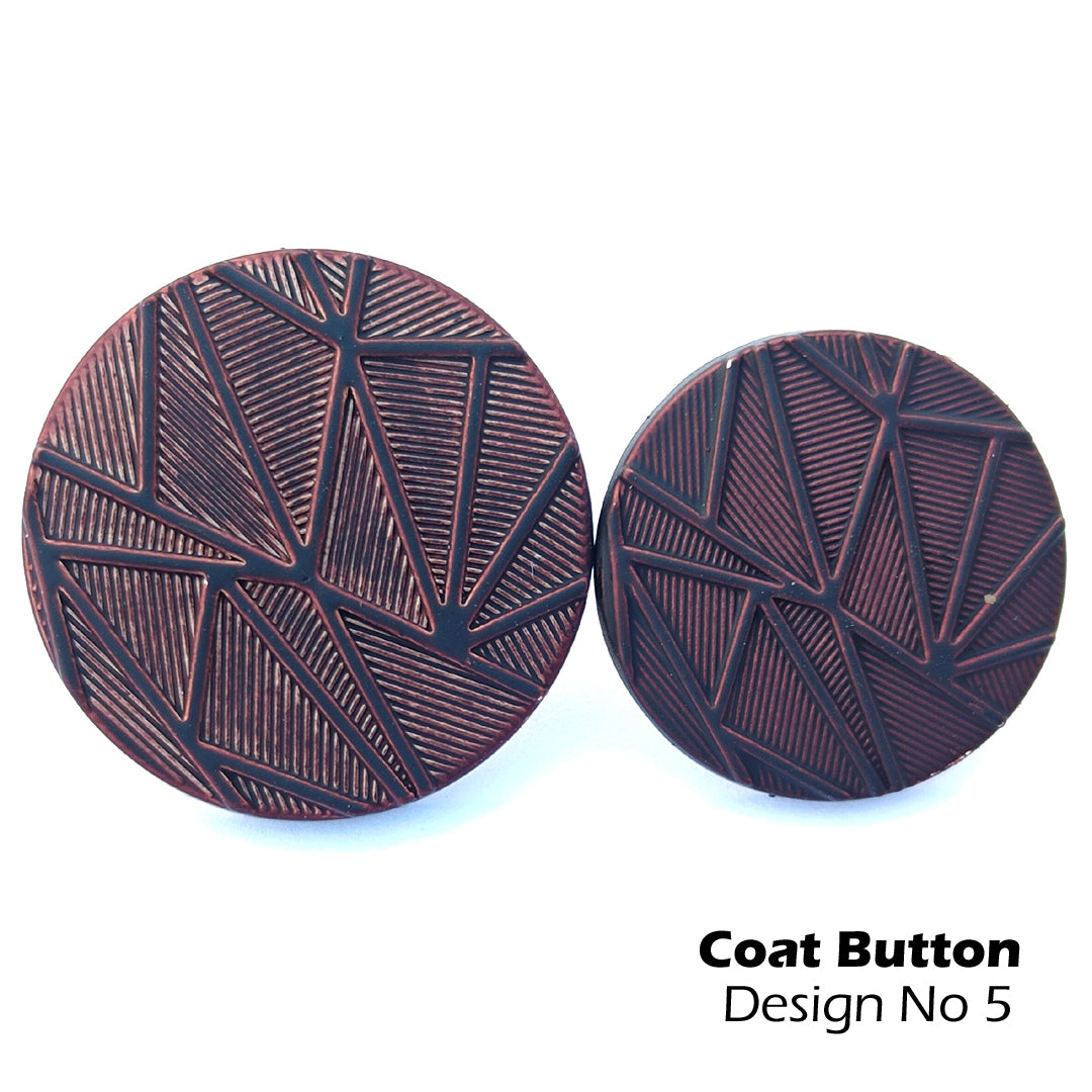 Coat Button ! Pack of 10pc ! 2pc Large Button ! 8pc Small ! Premium Me ...